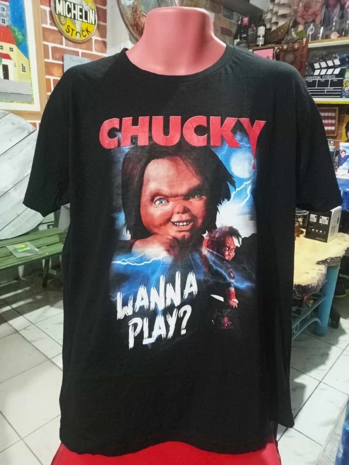 Authentic Chucky Movie Shirt Merch Sale, Men's Fashion, Tops & Sets ...