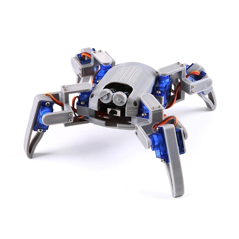 Bionic Quadruped Spider Robot Kit for Arduino,wifi diy, STEM Crawling Robot, ESP8266,NodeMCU ...