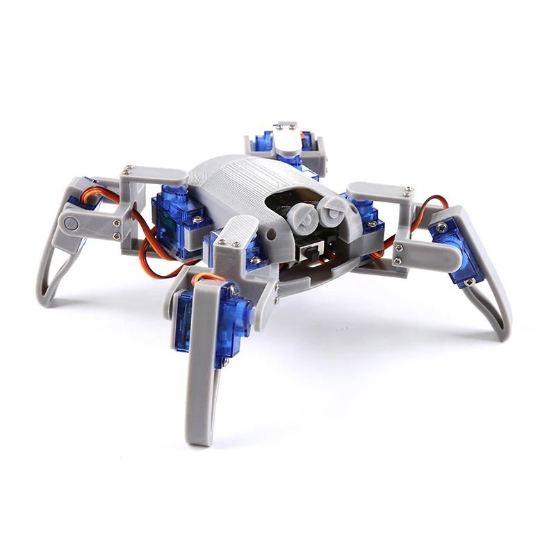 Bionic Quadruped Spider Robot Kit for Arduino,wifi diy, STEM Crawling ...