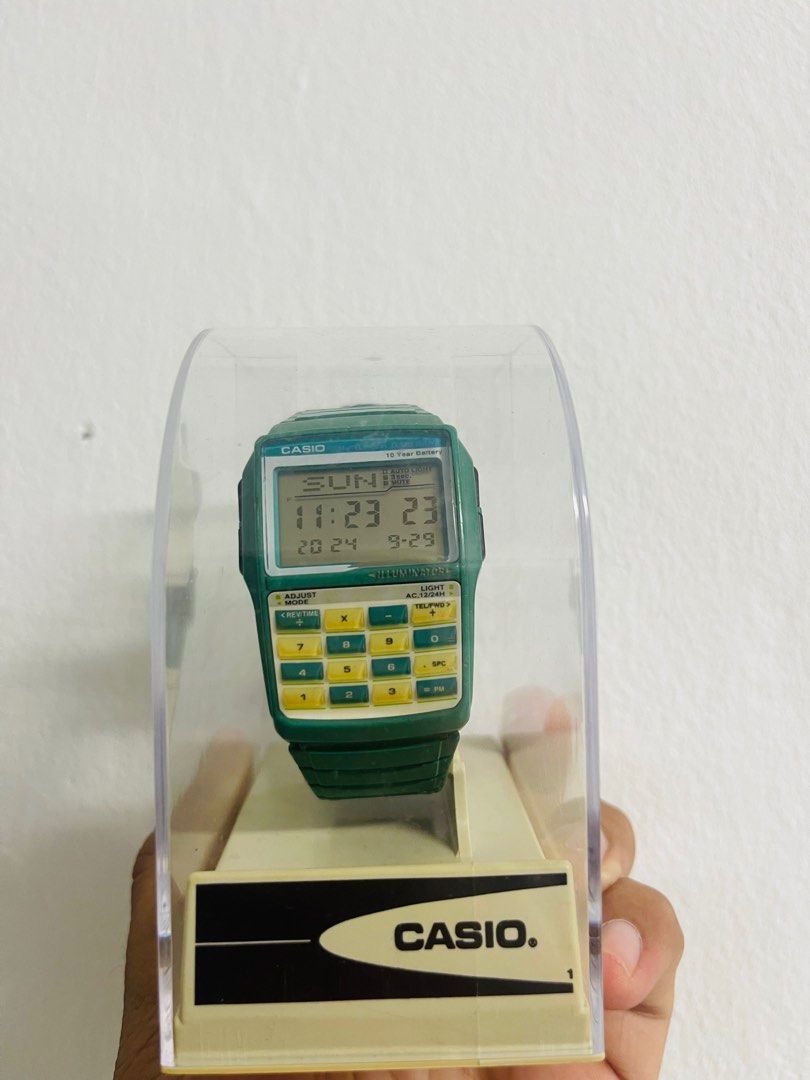 Casio Databank Multi Lingual Unisex Watch DBC-32C-2 DBC32C-2, Men's ...