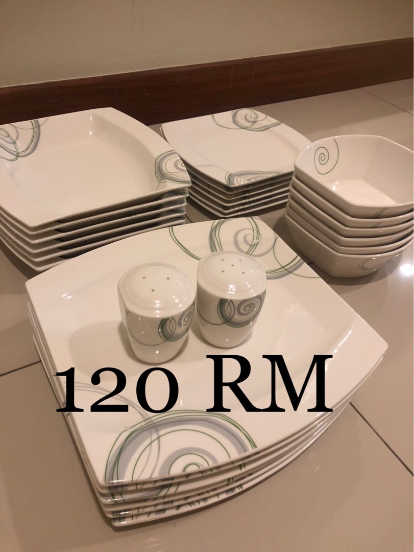 China set 26 pieces, Furniture & Home Living, Kitchenware & Tableware ...