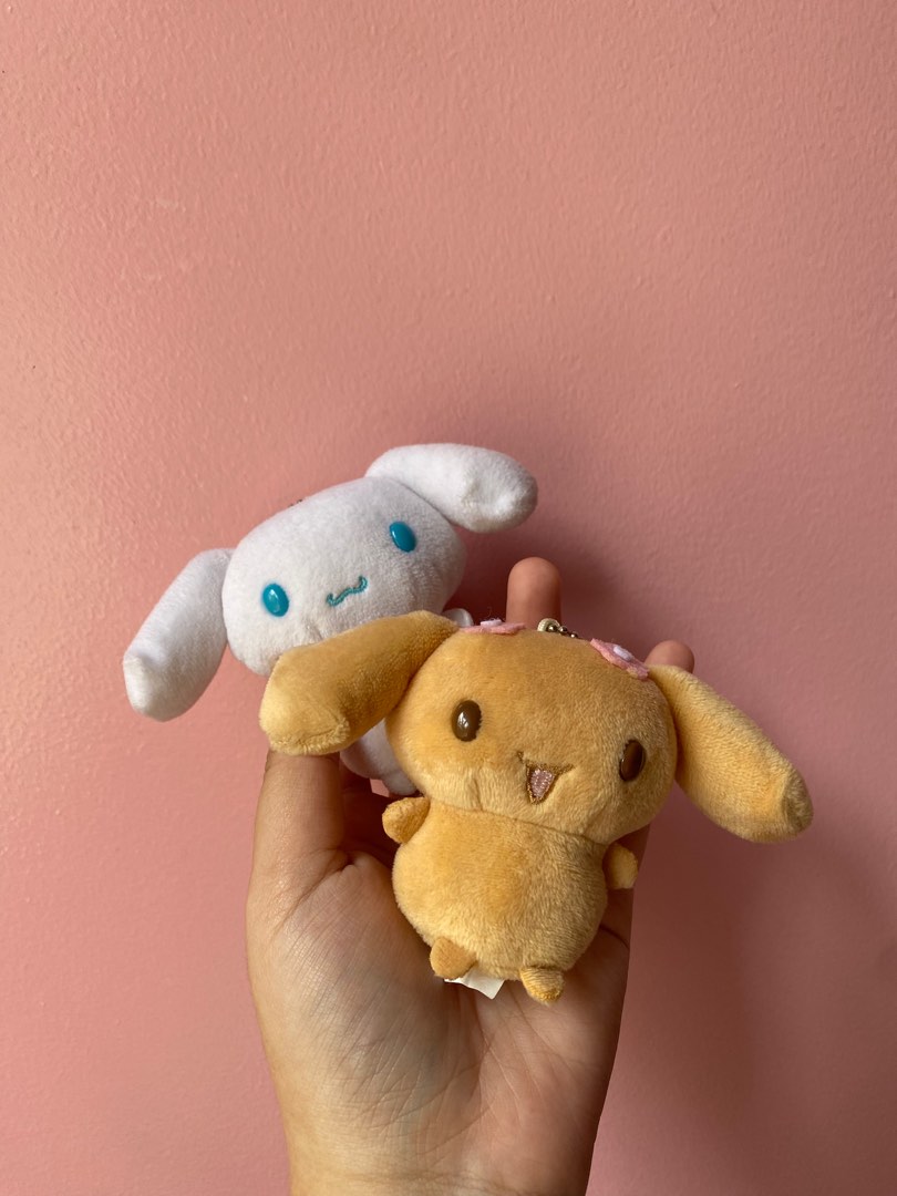Cinnamoroll & Mocha Finger Puppet Charm, Hobbies & Toys, Toys & Games ...