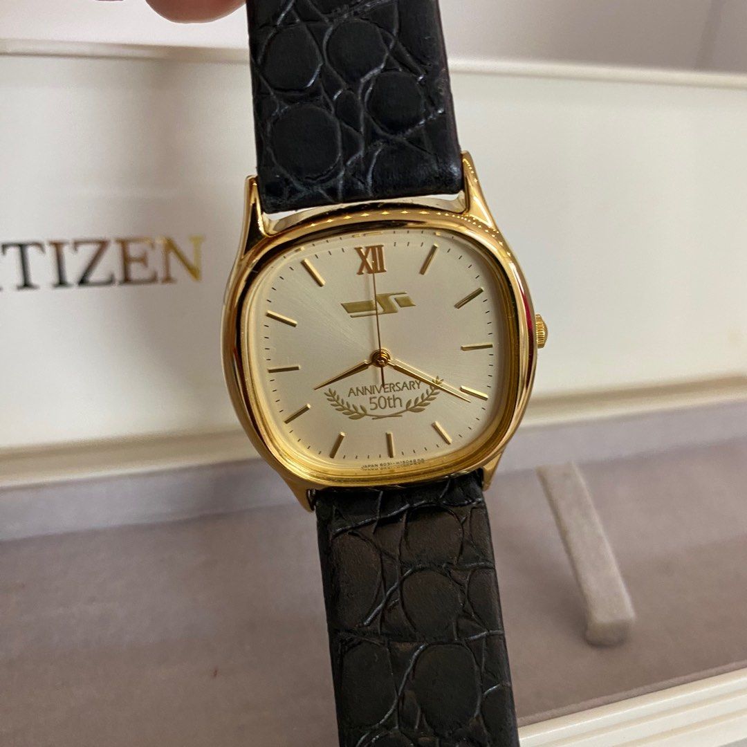 Citizen Watch 50th Anniversery Of Founding Train Railway, Men's Fashion ...