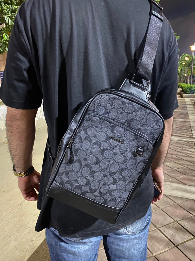 Coach body bag, Men's Fashion, Bags, Sling Bags on Carousell