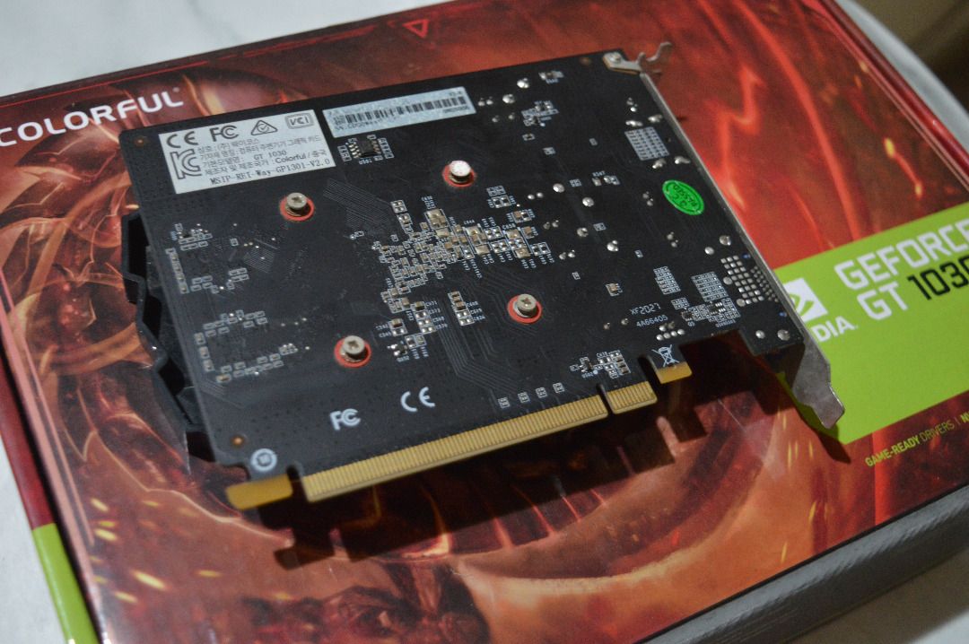 Colorful Nvidia GT 1030 DDR5 2G Low-Profile GPU Graphics Card ...