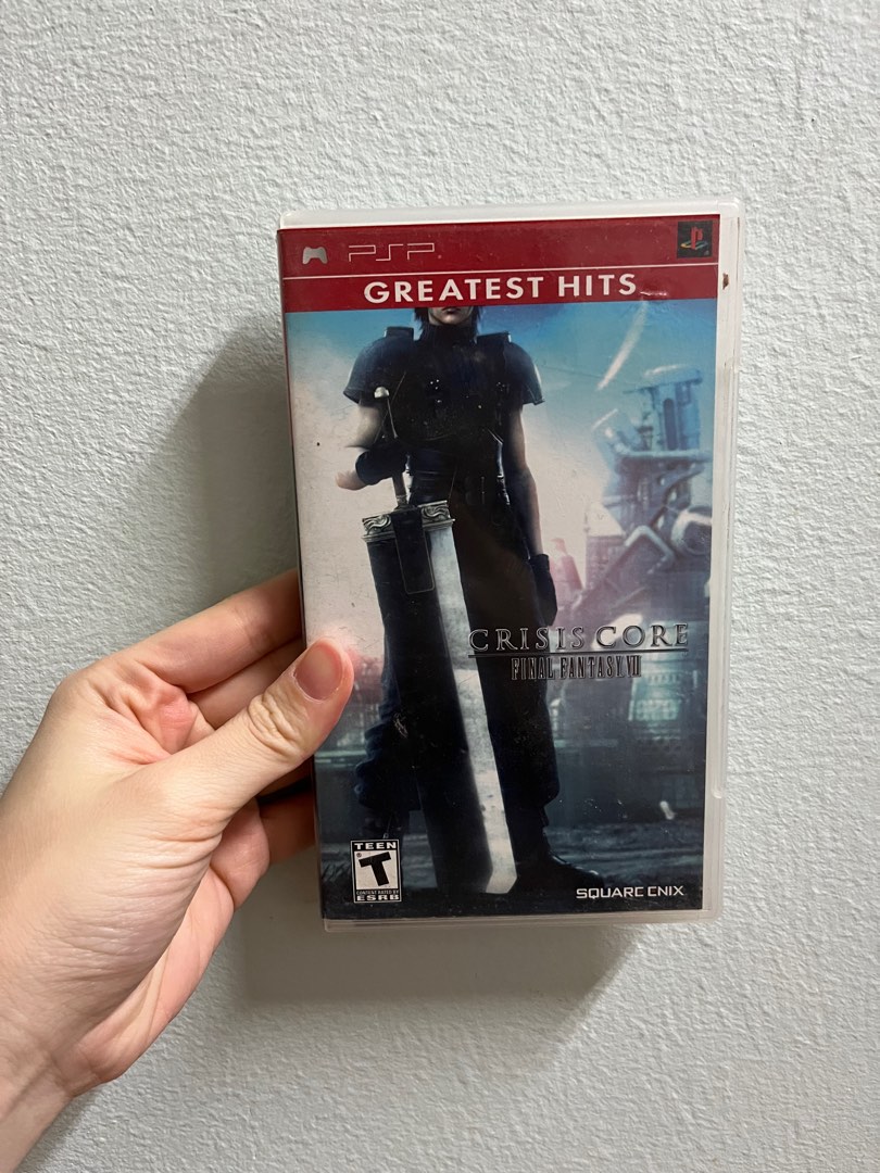 Final Fantasy VII Crisis Core PSP Greatest Hits with UMD, Video Gaming ...