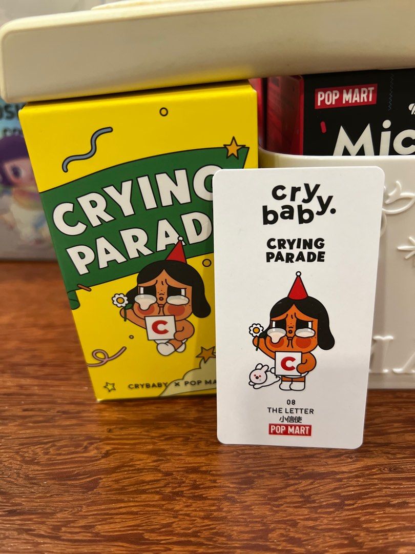 Crybaby - Crying parade | The letter 小信使, Hobbies & Toys, Toys & Games ...
