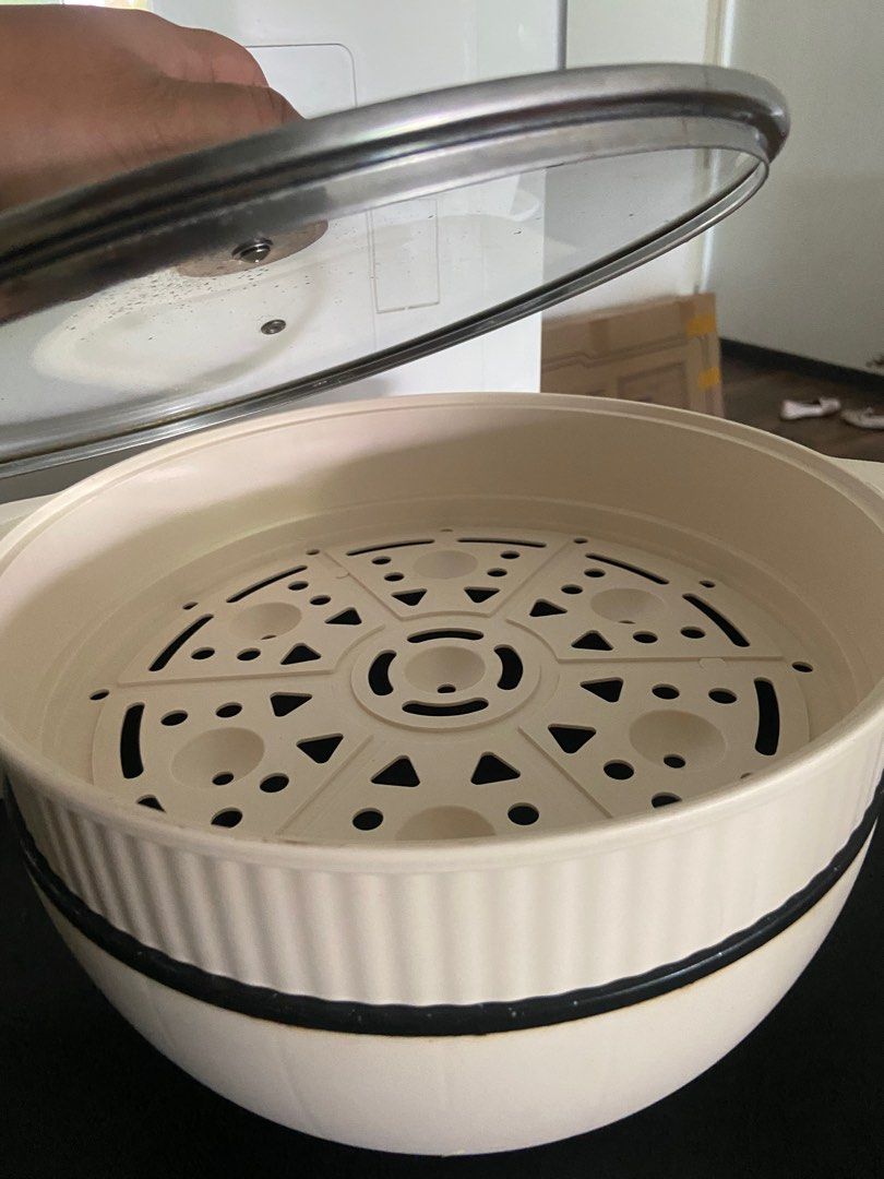 DESINI eletric cooker with steamer, Furniture & Home Living ...