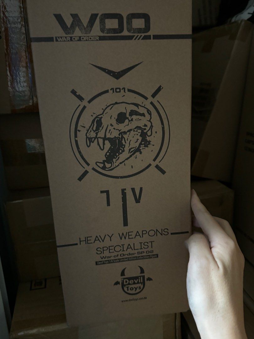 Devil Toys War of Order WOO Heavy Weapons Specialist 1/6 熊骨小隊 重砲防衞者 限定 ...