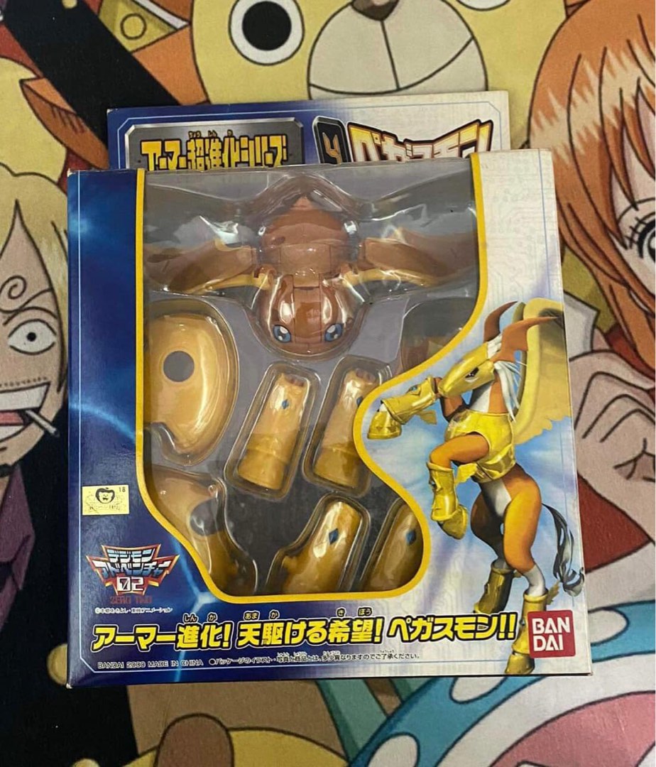 Digimon Adventure 02 Armor Digivolving Pegasmon, Hobbies & Toys, Toys ...