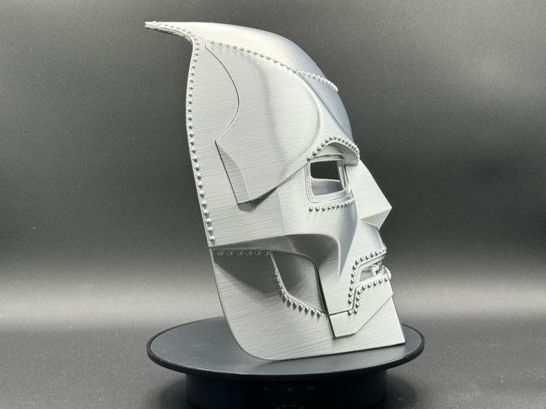 Dr Doom Inspired Mask RDJ MCU SDCC 3D Printed Cosplay Faceplate ...