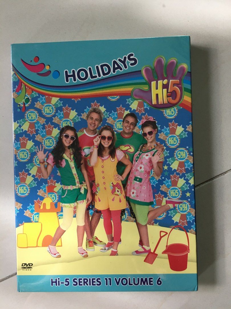 DVD videos:- Sing-along Karaoke/Hi5 Series 11 volume 6 Holidays/A ...