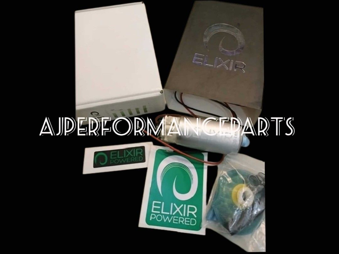 ELIXIR POWERED FUEL PUMP 500LPH E85, Auto Accessories on Carousell