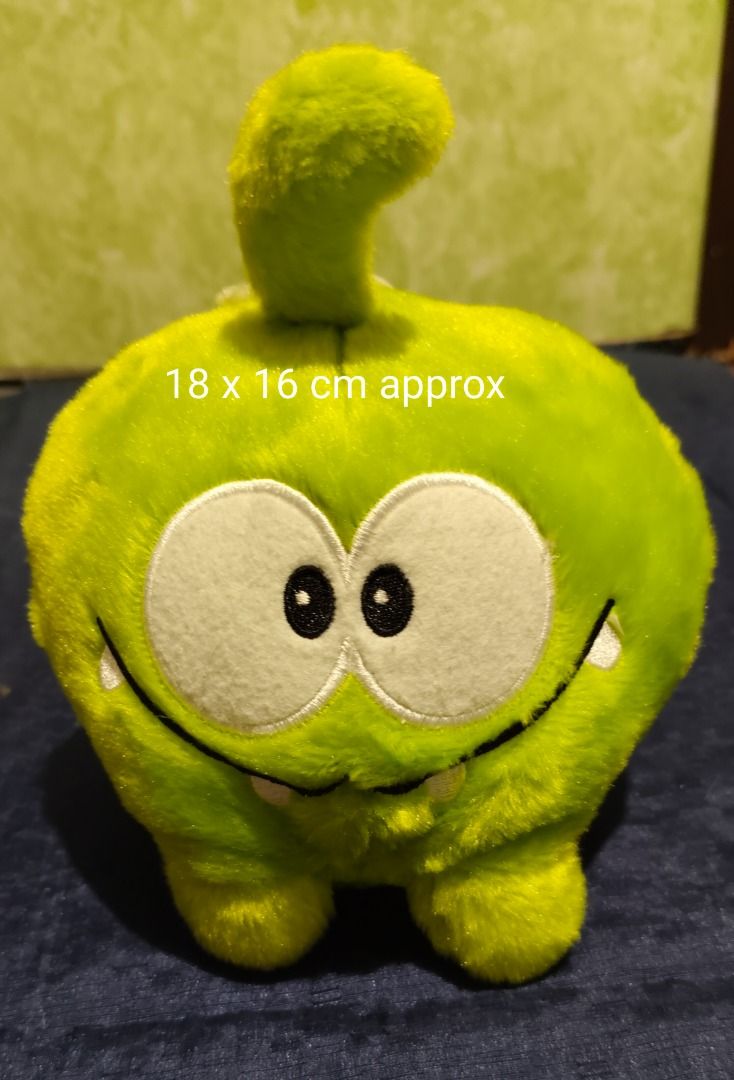 Fashion Game Cartoon Cut The Rope Om Nom Frog Soft Stuffed Animal Plush ...