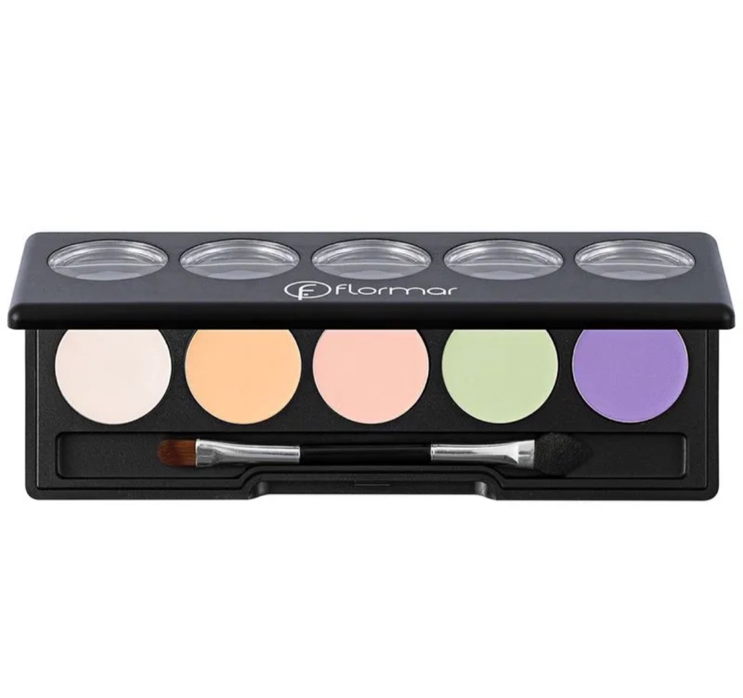 (Postage included) Flormar Camouflage Palette Concealer 5 shades all-in-one, Beauty & Personal ...