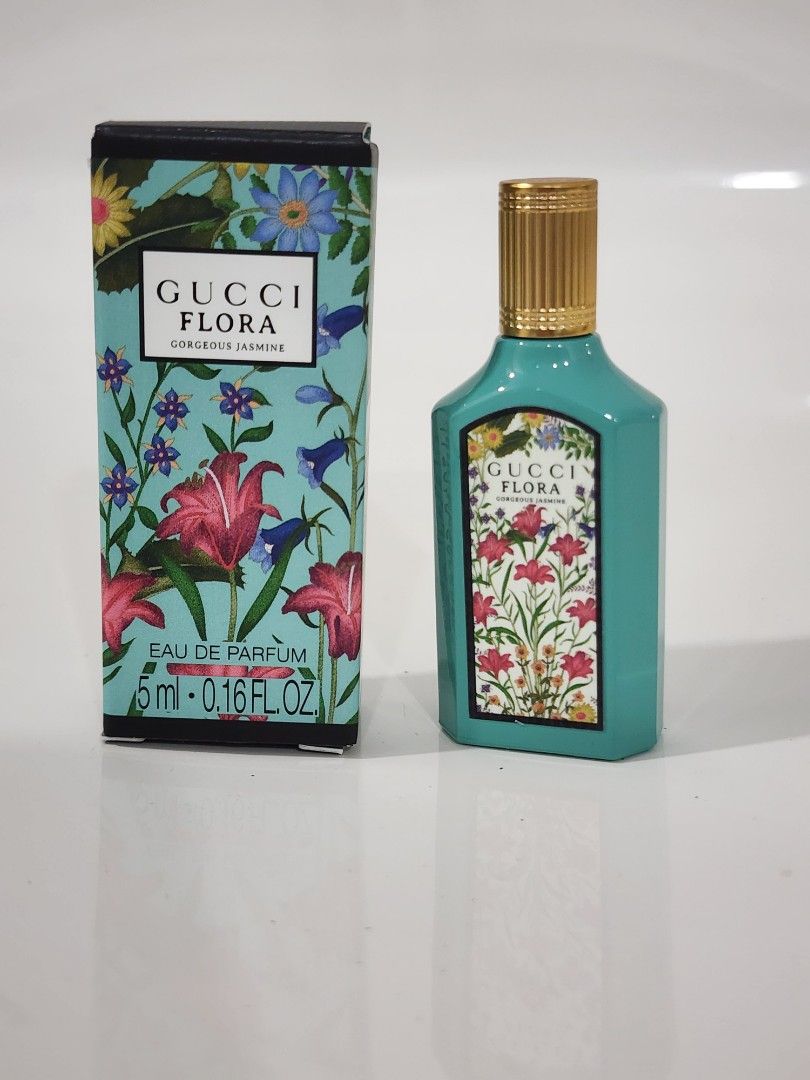 Gucci Flora Gorgeous Jasmine 5ml, Beauty & Personal Care, Fragrance ...