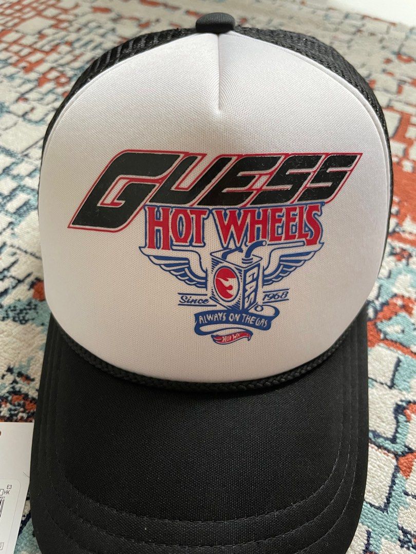 guess x hot wheels cap, Men's Fashion, Watches & Accessories, Cap ...