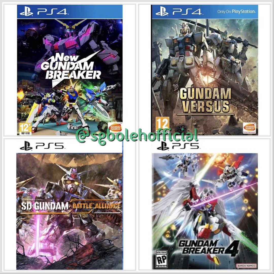 Gundam Breaker 4 (PS4 & PS5) | SD Gundam Battle Alliance | New Gundam Breaker | Gundam Versus ...