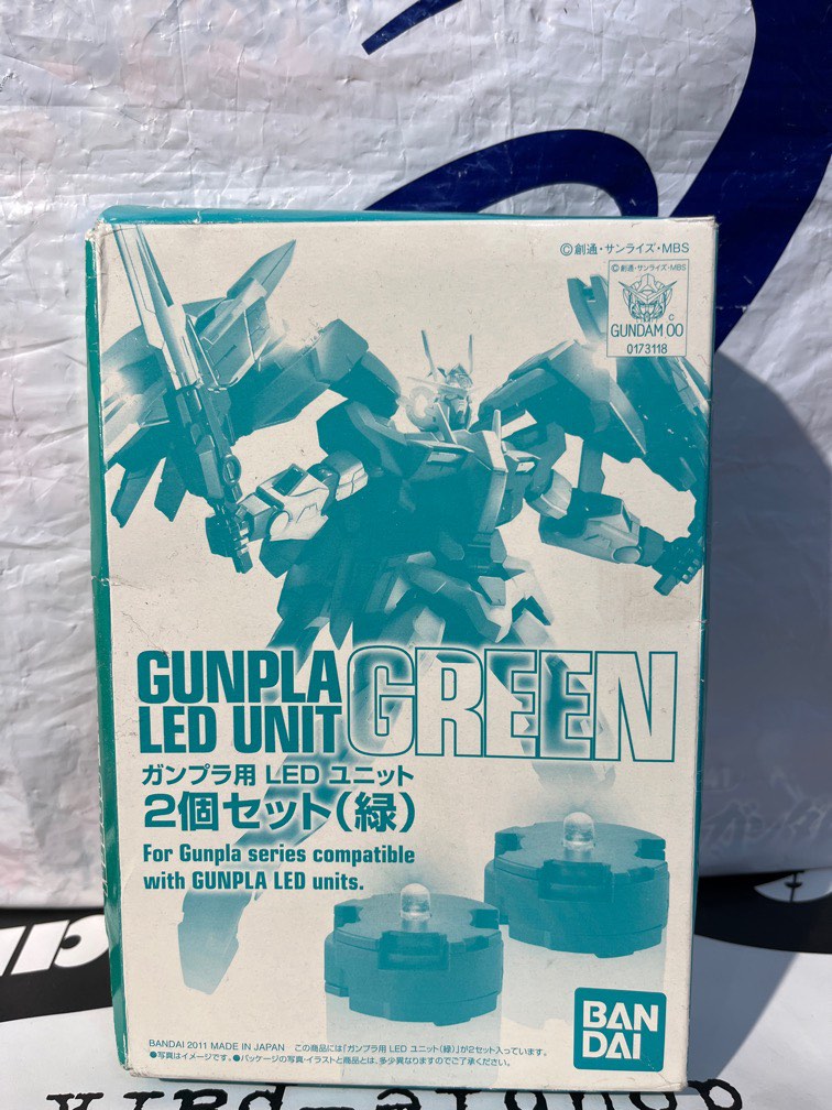 gunpla led unit green, 興趣及遊戲, 玩具 & 遊戲類 - Carousell