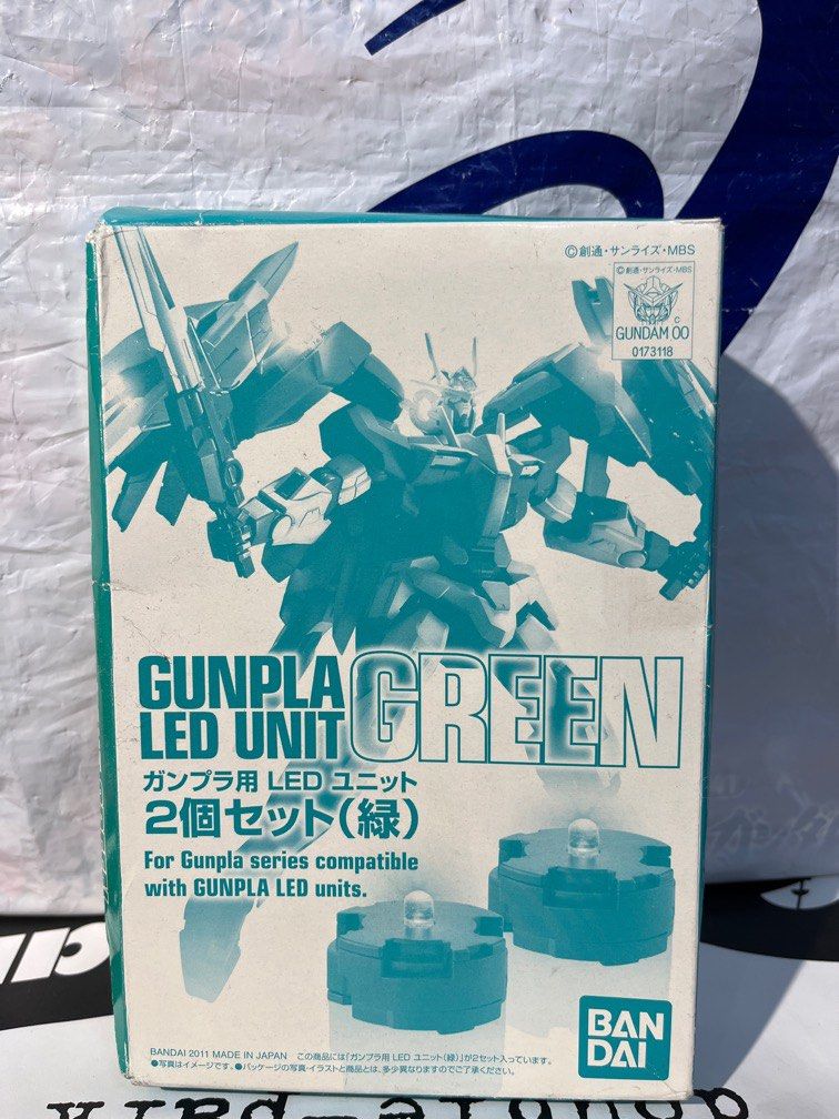 gunpla led unit green, 興趣及遊戲, 玩具 & 遊戲類 - Carousell