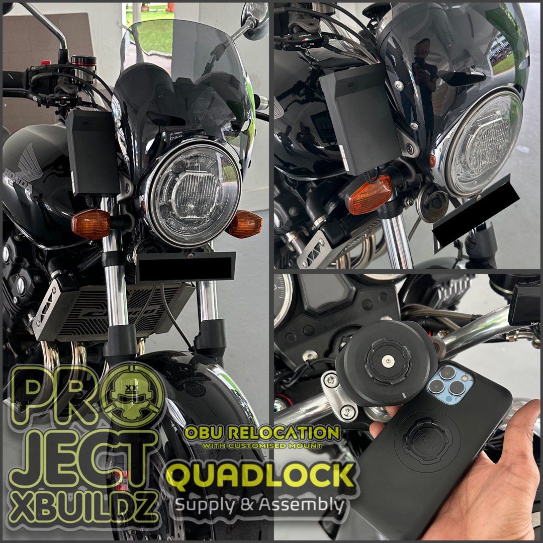 Obu Relocation Honda CB300 CB400 Super4 - Yamaha Xsr155 Xsr900 ...