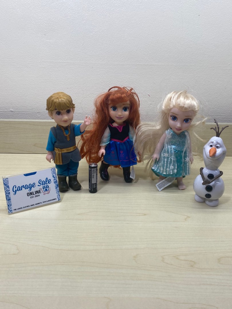 Jakks Pacific Disney Frozen Set, Hobbies & Toys, Toys & Games on Carousell
