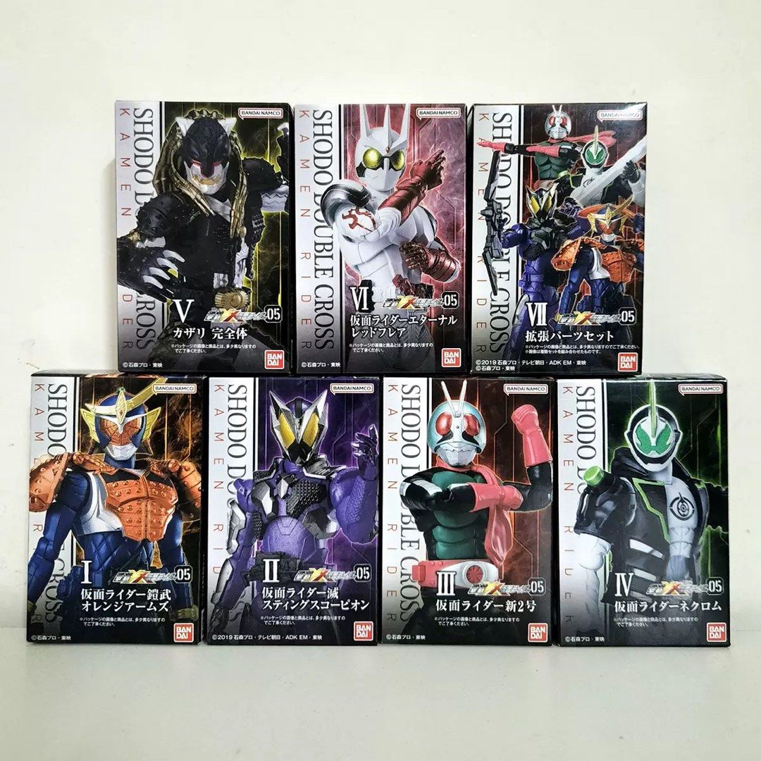 kamen rider shodo set, Hobbies & Toys, Toys & Games on Carousell
