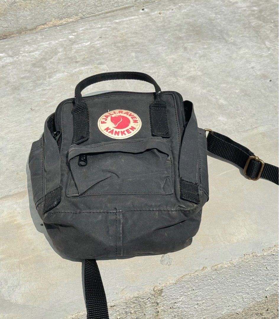 Kanken mini black, Women's Fashion, Bags & Wallets, Cross-body Bags on ...