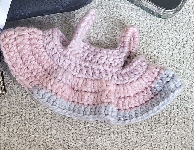 Labubu crochet dress, Hobbies & Toys, Stationery & Craft, Handmade ...