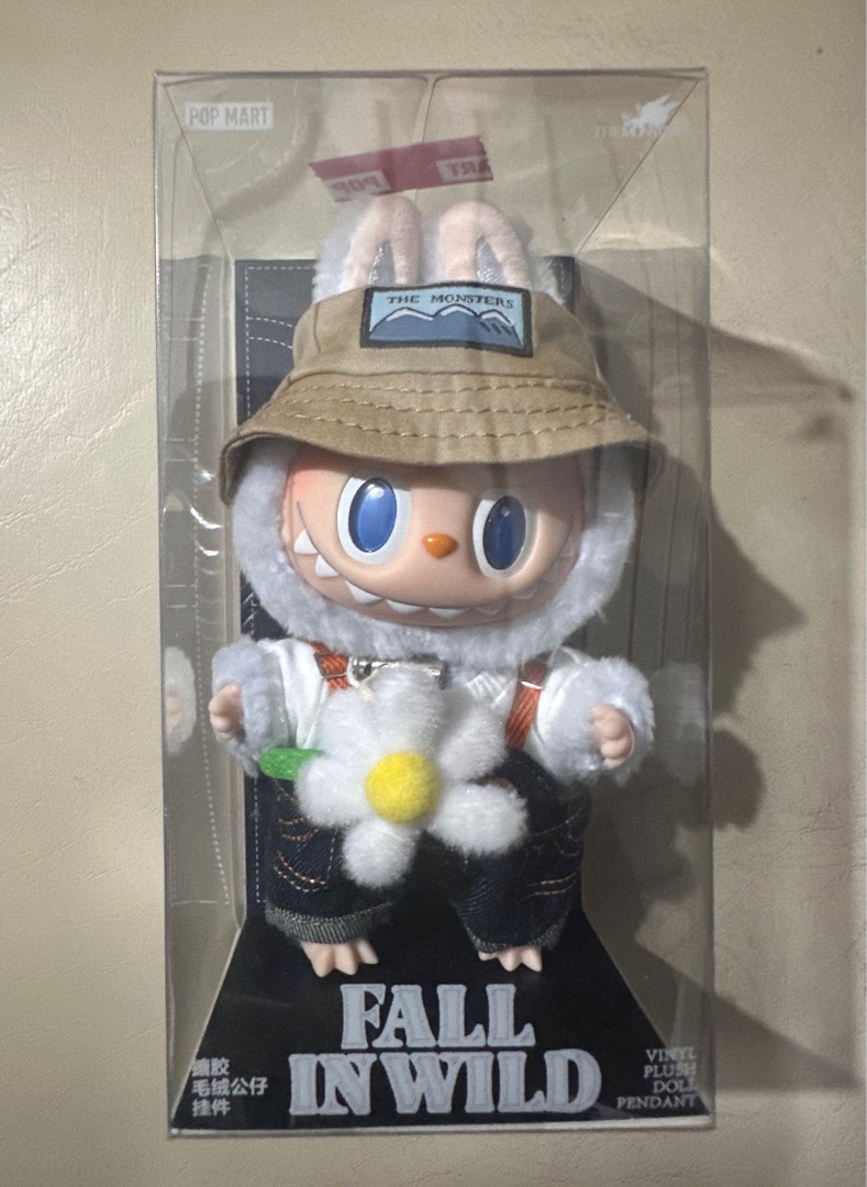 Labubu Fall in the wild Plush Pendant, Hobbies & Toys, Toys & Games on ...