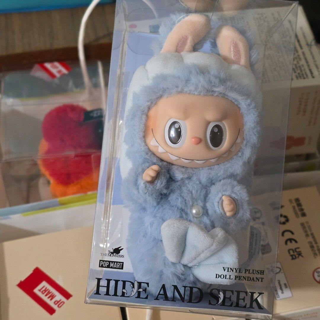 [FAST DEAL] LABUBU MERBUBU HIDE AND SEEK IN SINGAPORE Vinyl Plush Doll ...