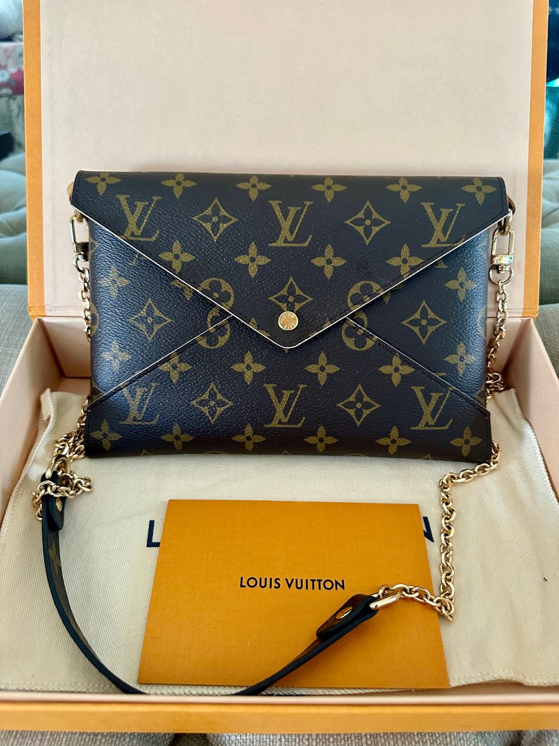 LV Kirigami Large Pouch (Microchip), Luxury, Bags & Wallets on Carousell