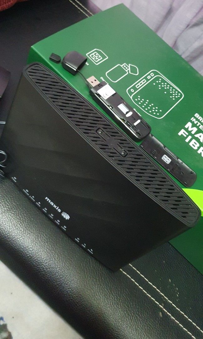 Maxis Home Fibre Wifi 6 Router Dual Band + USB Modem Dongle, Computers ...