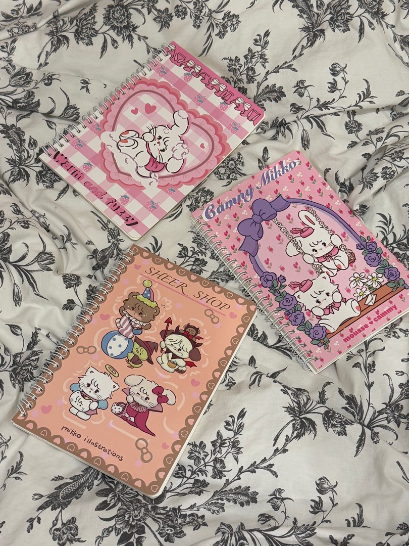 mikko illustrations lined ntbk, Hobbies & Toys, Stationary & Craft ...