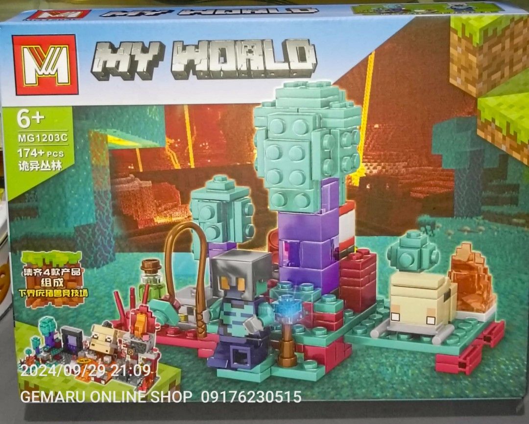 MINECRAFT BUILDING BLOCKS, Hobbies & Toys, Toys & Games on Carousell