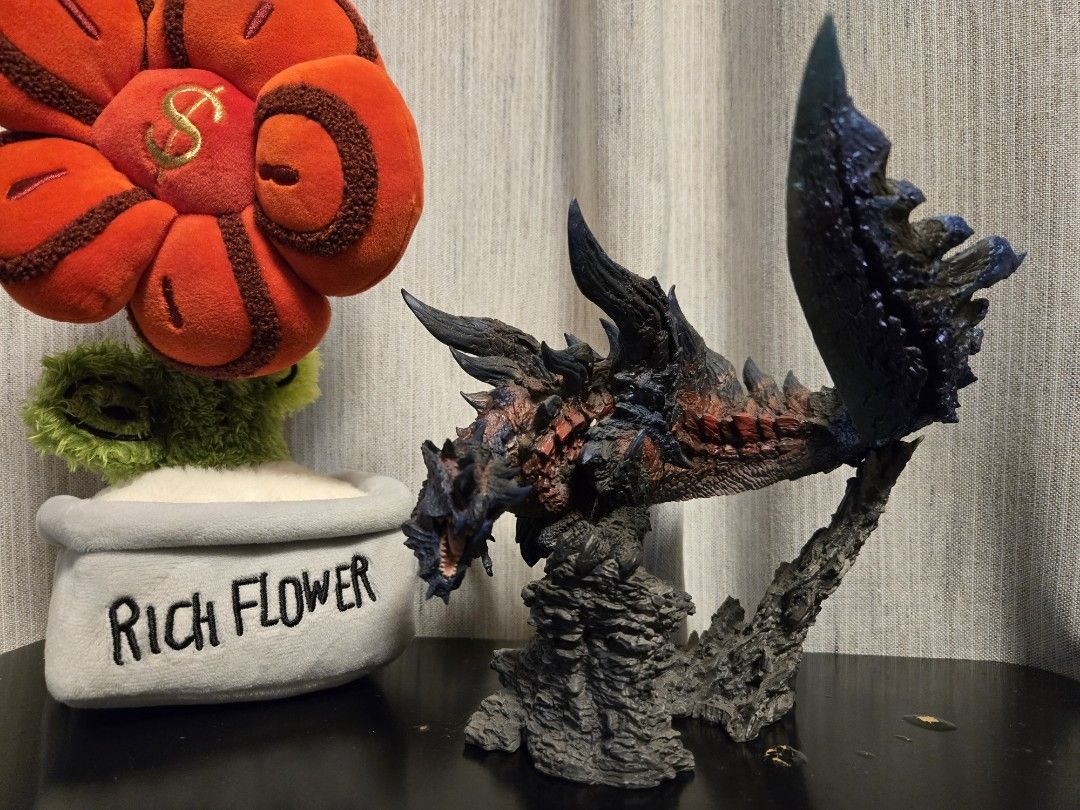 Monster Hunter Creator's Model 魔物獵人 斬龍 黑蝕龍 CAPCOM Figure Builder, 興趣及遊戲 ...