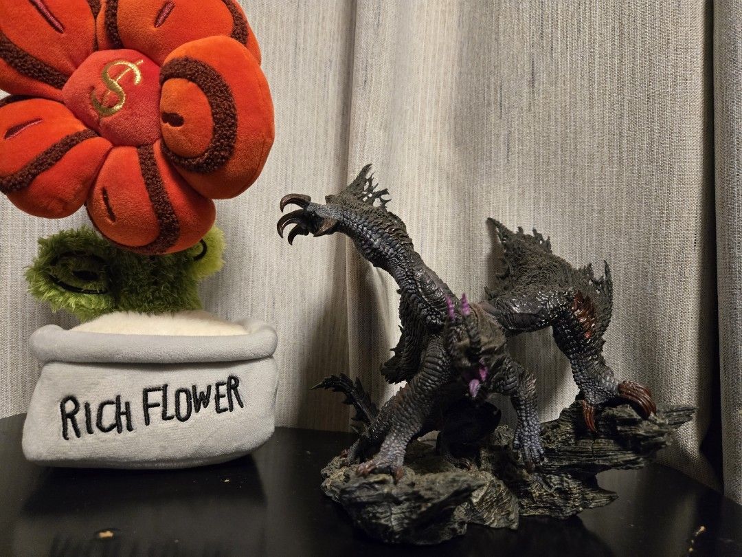 Monster Hunter Creator's Model 魔物獵人 斬龍 黑蝕龍 CAPCOM Figure Builder, 興趣及遊戲 ...