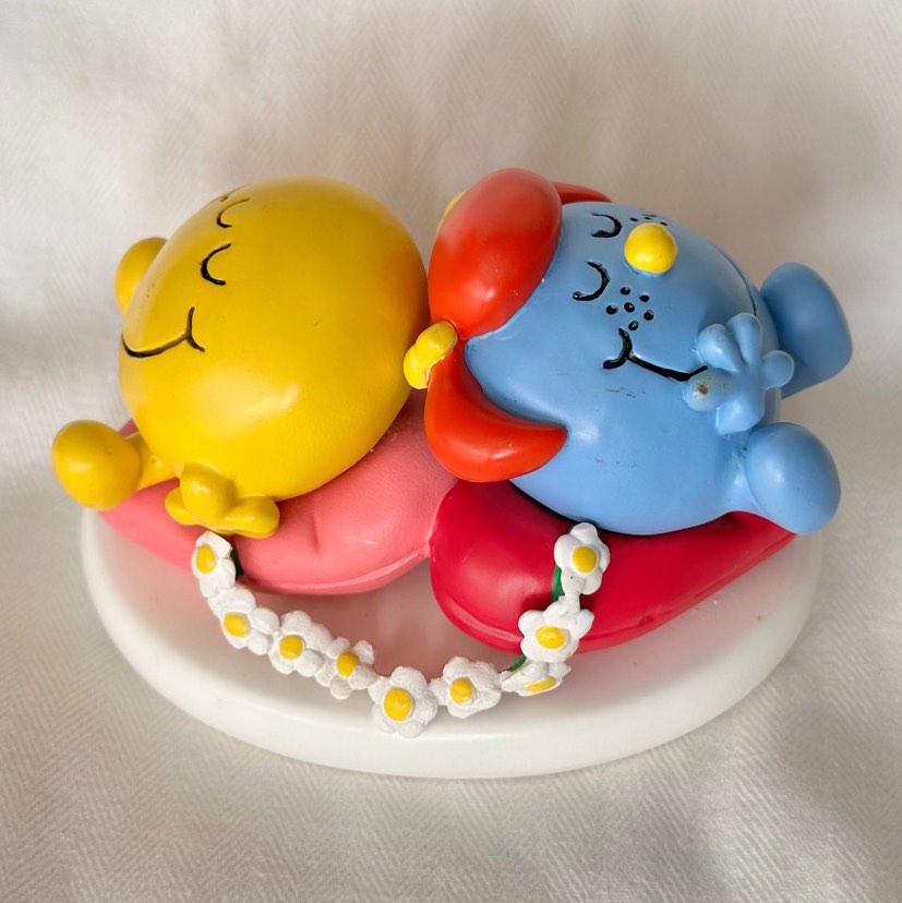 Mr Men Little Miss Rare 2006 Vintage Original Figure, Clay, Heavy, Home ...