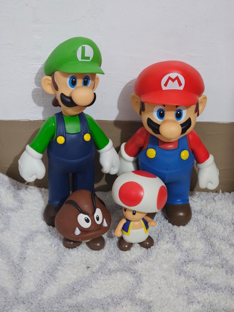Nintendo Super Mario Figures Set, Hobbies & Toys, Memorabilia ...