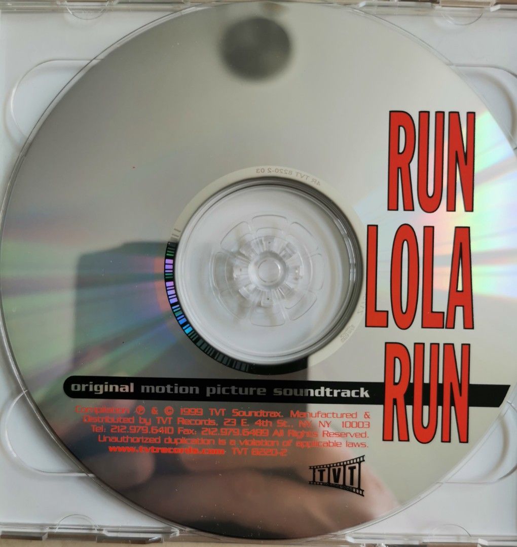 Original Movie Soundtrack: Run Lola Run, Hobbies & Toys, Music & Media, CDs & DVDs on Carousell