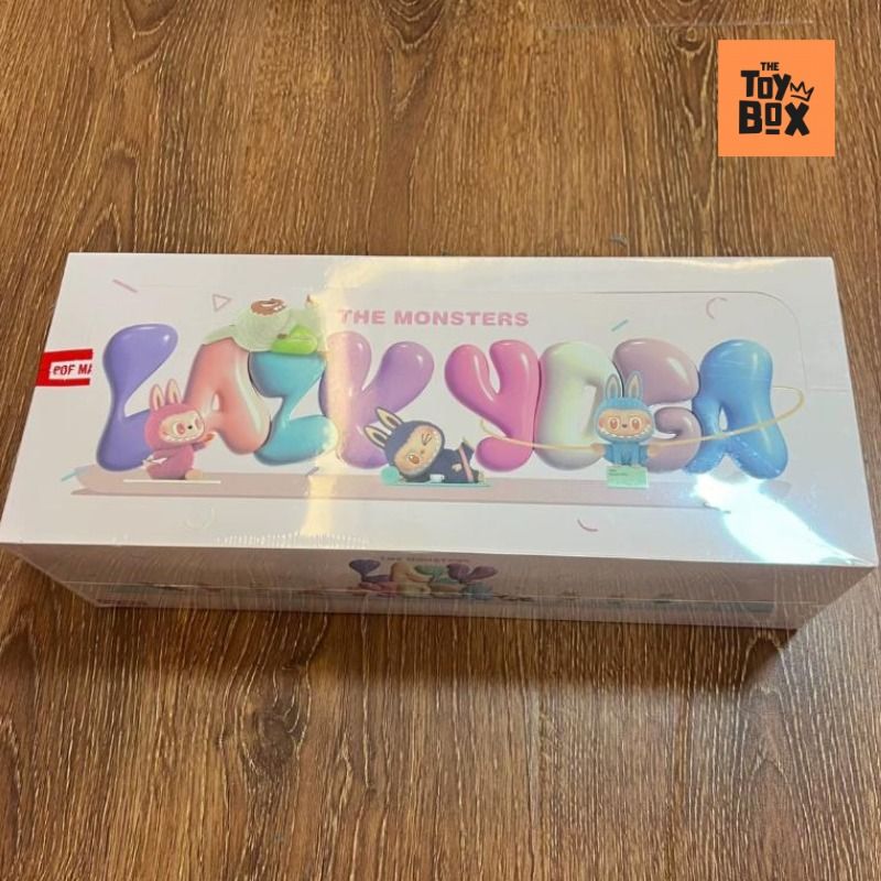 [Original] Popmart Labubu The Monsters Lazy Yoga Full Set 10 Boxes ...