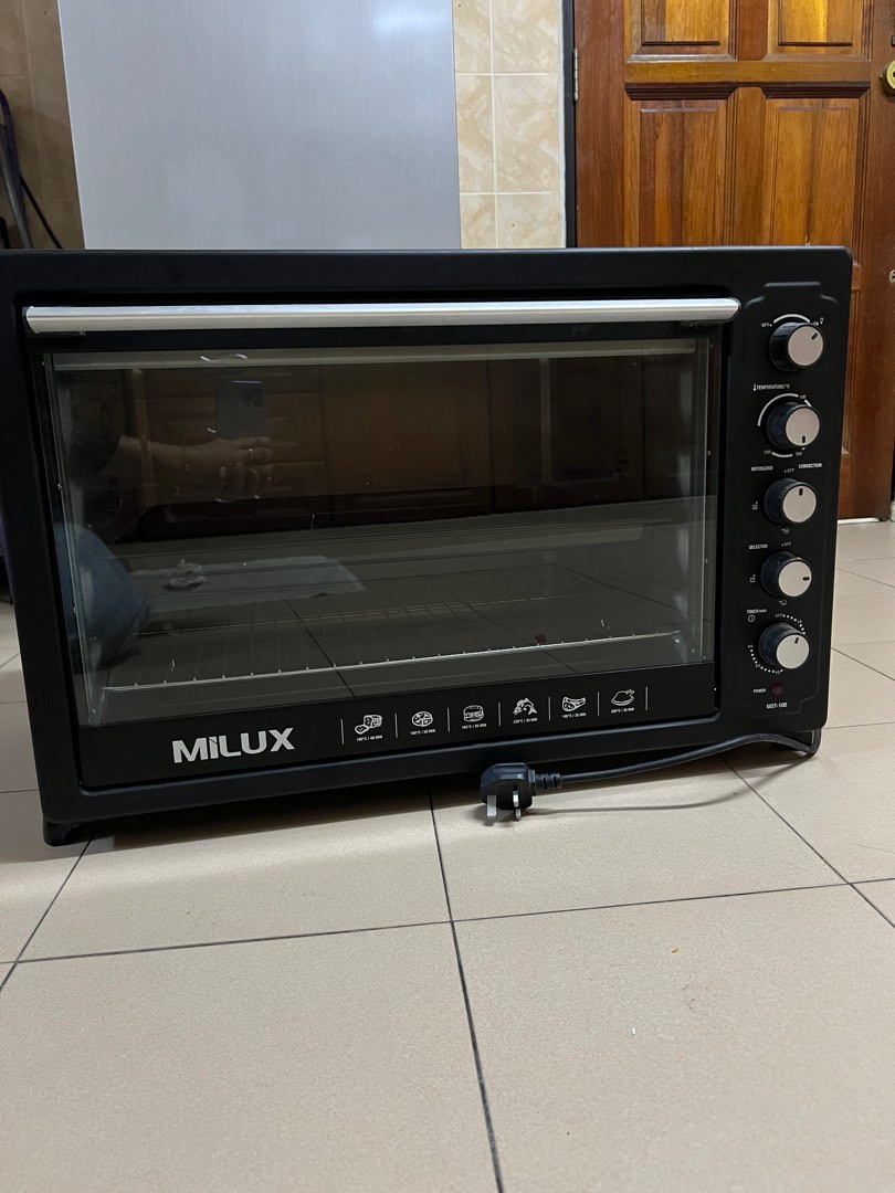 Oven Brand MILUX 100L, TV & Home Appliances, Kitchen Appliances, Ovens ...