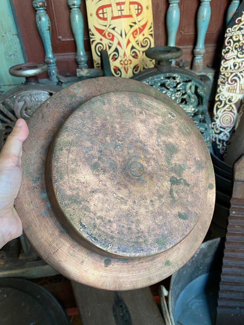 Pinggan Tembaga Antik, Furniture & Home Living, Kitchenware & Tableware ...