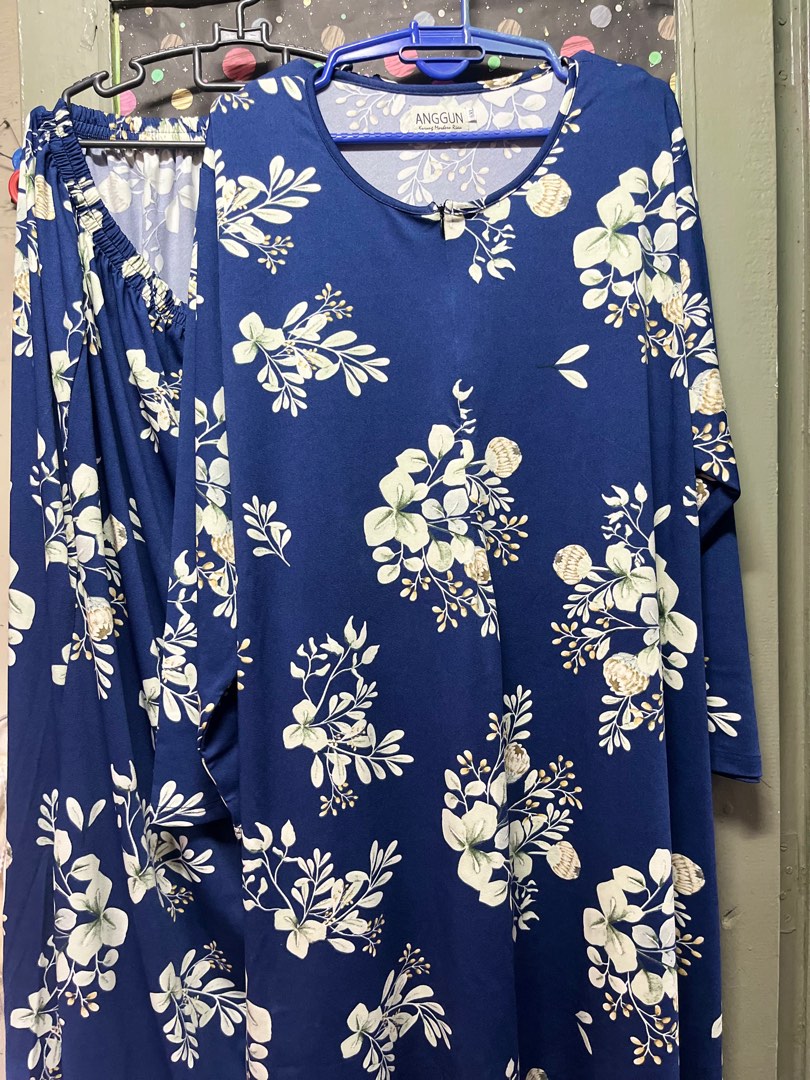 Plus Size Ironless Kurung (Cassandra AnggunCollection), Women's Fashion ...