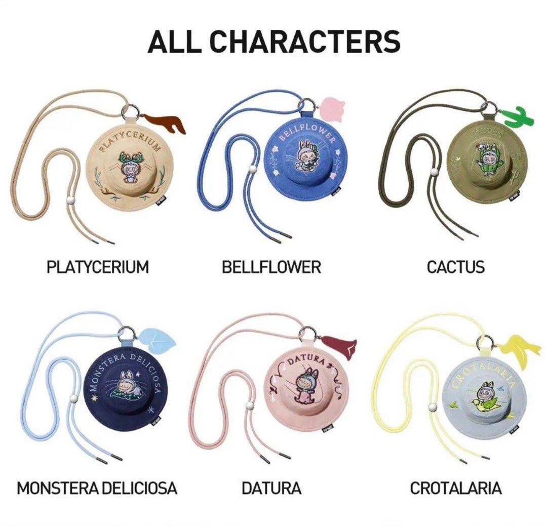 POP MART The Monsters Labubu Fall In Wild Series - Bucket Hat Mini Bag ...