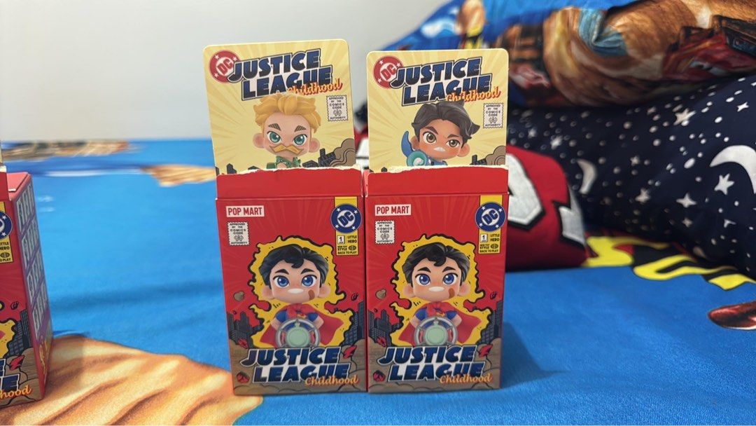 POPMART DC Justice League Childhood Series Figures, Hobbies & Toys ...