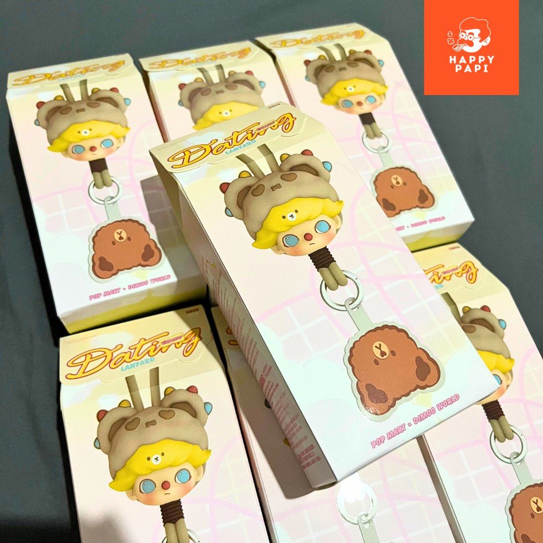 POPMART Dimoo Dating Series-Lanyard (Random Blind Box Pop Mart), Toys ...