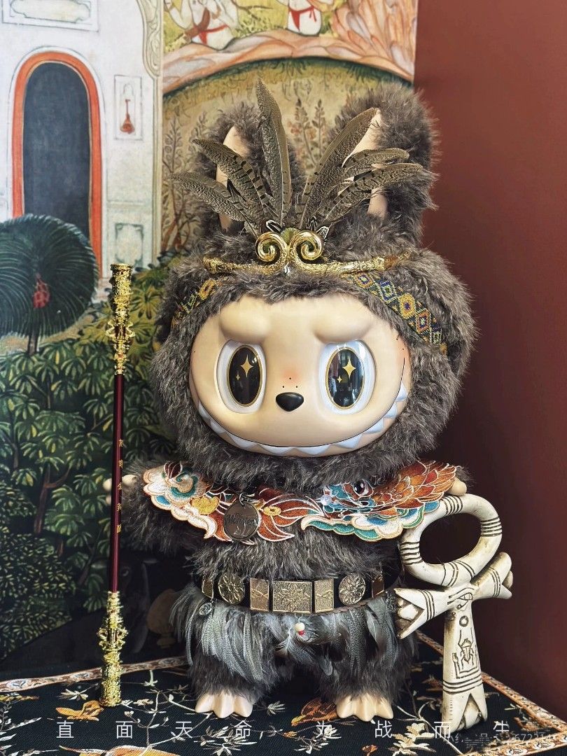 POPMART LABUBU THE MONSTERS BLACK MYTH WUKONG BLACK MYTH MONKEY GOD ...