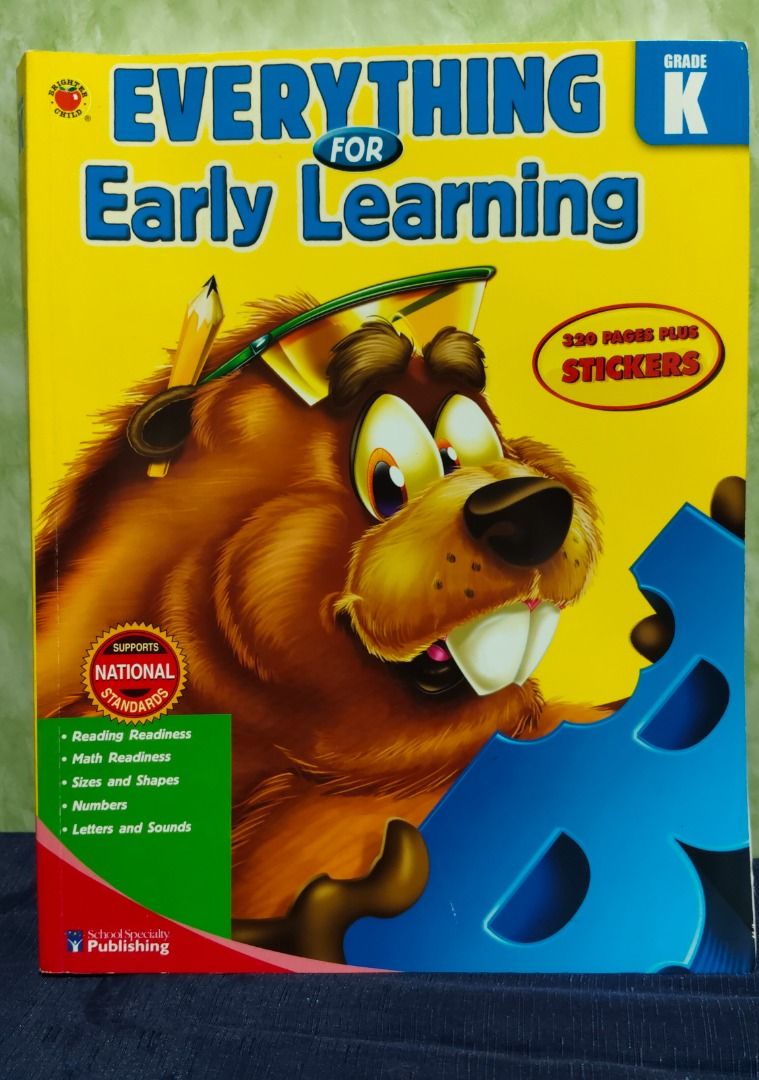 Preschool Big Fun Workbook: 256-Pages of Language Arts, Math and Shapes ...