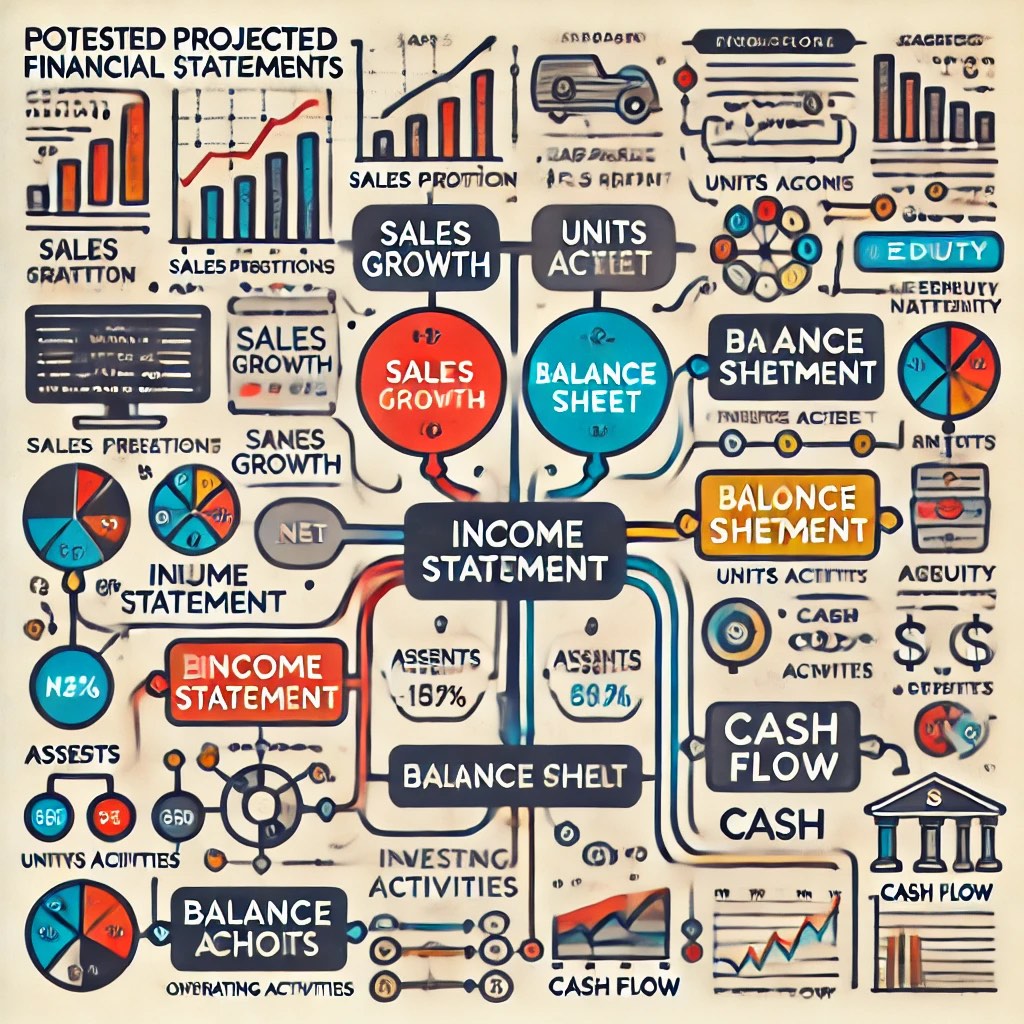 Projected Financial Statements for Masters Thesis and Projections ... Projected Financial Statements for Masters Thesis and Projections ...
